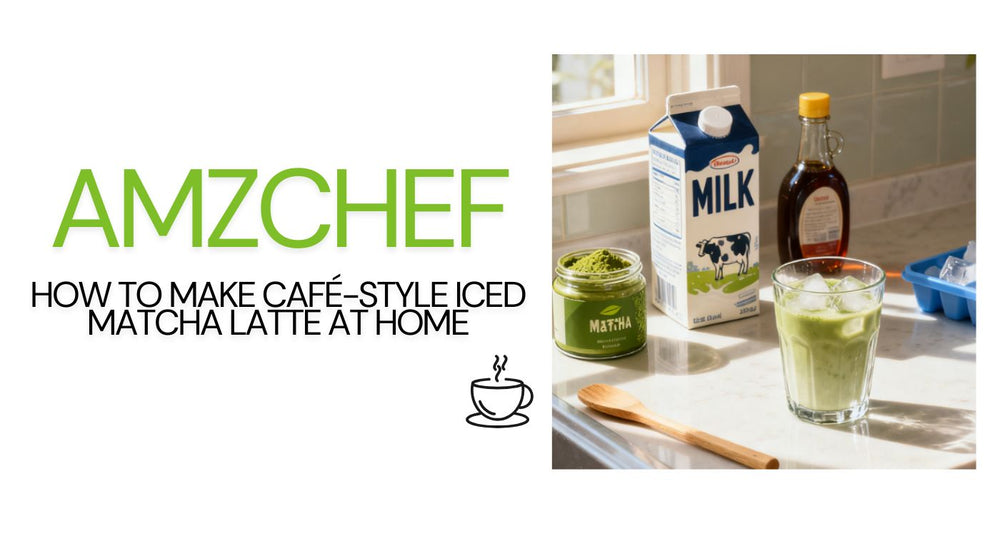 How to Make Café-Style Iced Matcha Latte at Home