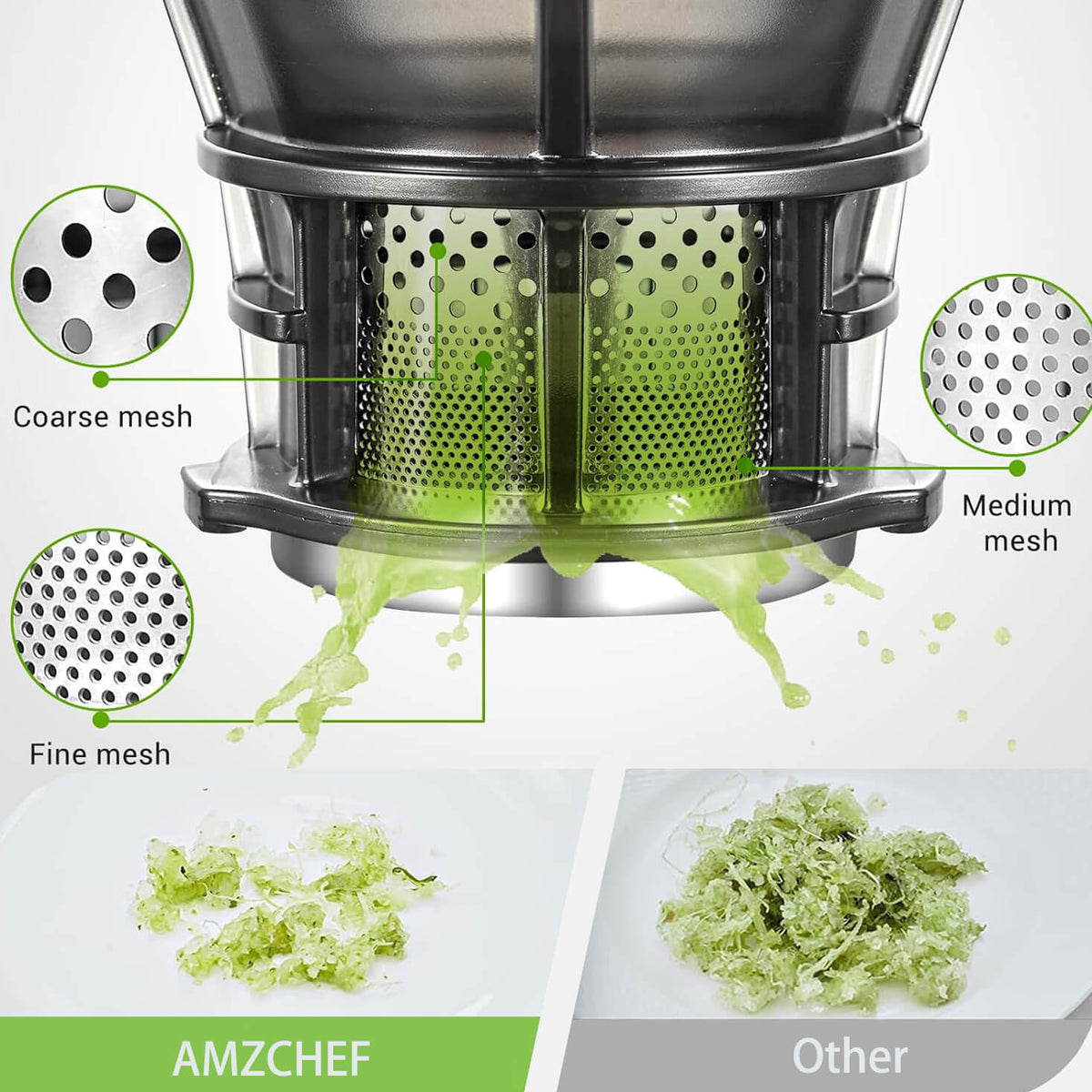 AMZCHEF US | Slow Juicer | Induction Cooker | Household Appliance