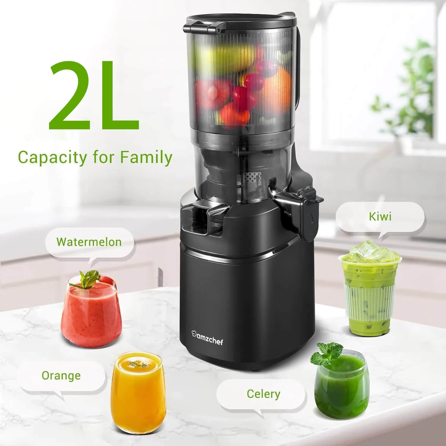 AMZCHEF US | Slow Juicer | Induction Cooker | Household Appliance